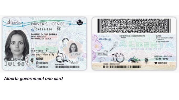 Alberta to Combine Driver’s Licences and Health Cards Starting July 2 ...